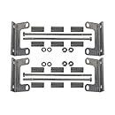 Amazon.com: ICT Billet 551532 LS Remote Mount Coil Relocation Brackets ...