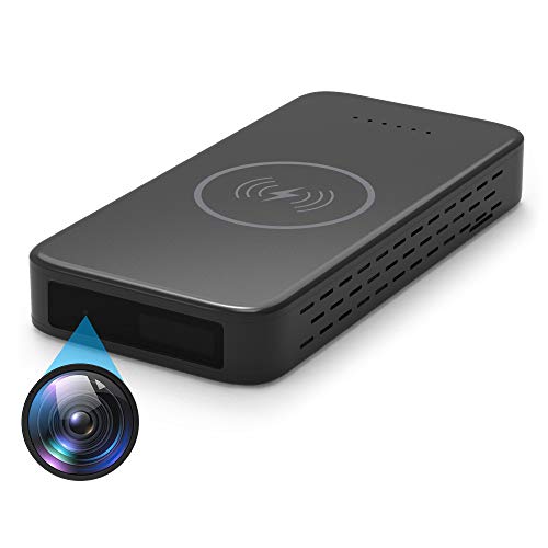 Hidden Camera Power Bank,FUVISION 2K Discrete Nanny Camera Power Bank ...