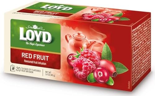 Loyd Red Fruit Infusion Tea Double Chamber Bag 14 x 2 g price in Saudi ...