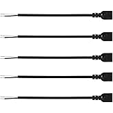 Amazon.com: ELNONE 2PCS USB Female Pigtail 2 Wire,0.3M/1Ft 20AWG USB 2. ...