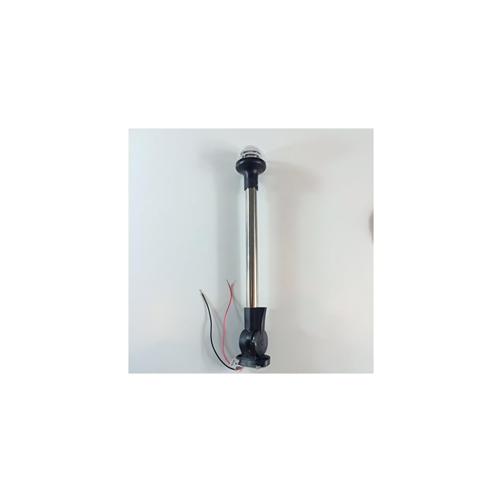 RecPro FOLDING BOAT STERN LED LIGHT / ALL AROUND LED LIGHT/ PONTOON ...