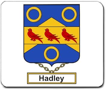 Amazon.com : Hadley Family Crest Coat of Arms Mouse Pad : Office Products