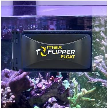FL!PPER Flipper Cleaner Float - 2-in-1 Floating Magnetic Aquarium Glass ...