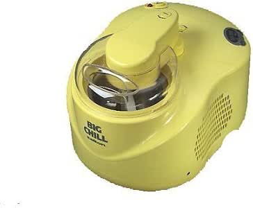 Amazon.com: Salton ICM15 Big Chill Deluxe Ice-Cream Maker, Yellow ...