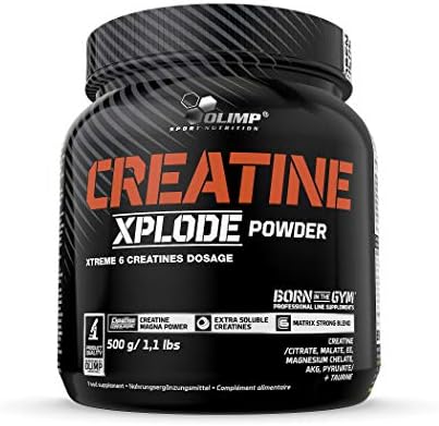 Olimp Labs Creatine Xplode Powder, Orange Flavour, 500 g Creatine ...
