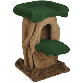 Amazon.com : Mushroom Cat Tree : Size 30 INCH : Color - Base Brown ...