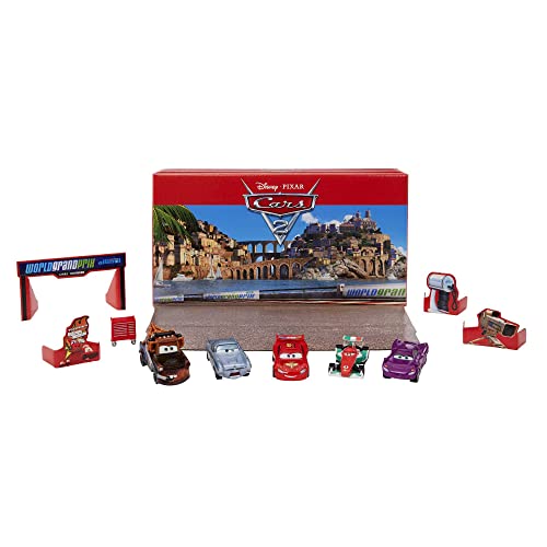 Mattel Disney and Pixar Cars Vehicle Set of 5 Collectible Character Toy ...