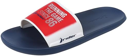 RIDER SPEED SLIDE AD Men SLIPPER/BLACK/WHITE/RED, Size 45.46 price in ...