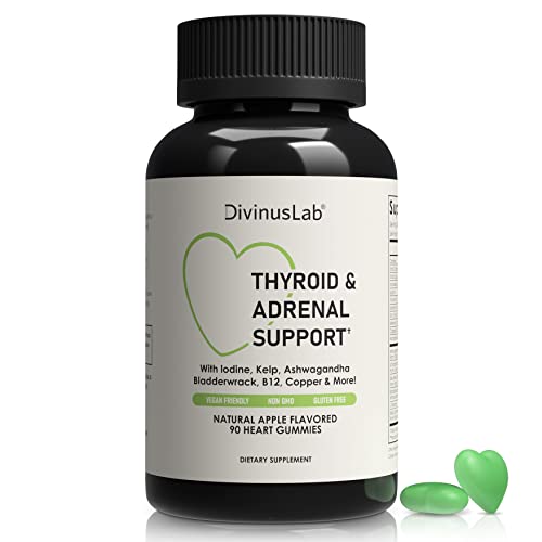 World's 1st Thyroid Support & Adrenal Gummies 2-in-1 Iodine-Rich Herbal ...