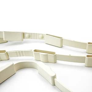 Roll Out 53mm Rubber Bed Slat Holders Strips (Pair): Amazon.com.au: Home