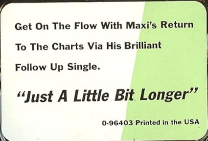 Just a little bit longer [Vinyl Single]: Amazon.de: Musik-CDs & Vinyl