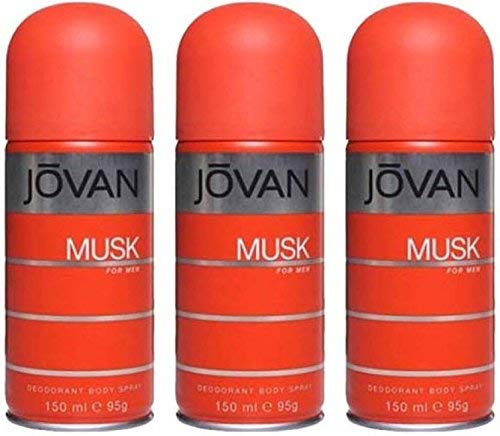 Buy Jovan Musk Body Spray for Men, 450ml - Pack of 3 Online at Low ...