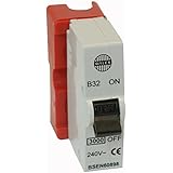 WYLEX 6 AMP TYPE B 3 kA MCB CIRCUIT BREAKER 240V PUSH PLUG IN BS 3871 ...
