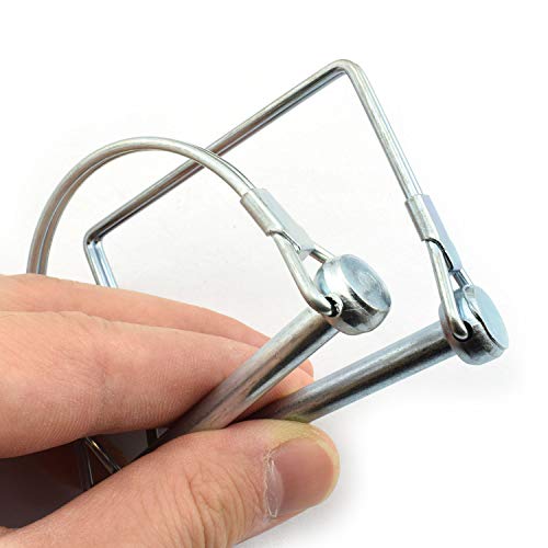 LQ Industrial 8PCS 1/4 Inch Diameter Heavy Duty Wire Shaft Locking Pin ...