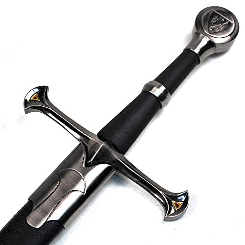 Ace Martial Arts Supply Medieval Knight Arming Sword with Scabbard ...