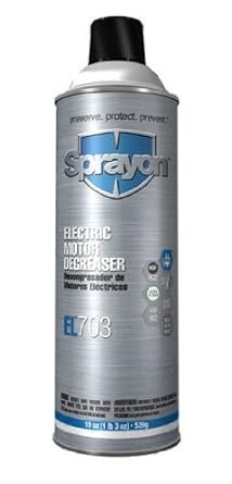 Sprayon EL703 Electric Motor Degreaser - 20 oz Aerosol: Amazon.com ...