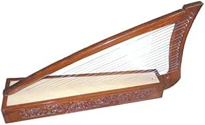 Amazon.com: 19 string Medieval Harp, Rosewood : Musical Instruments