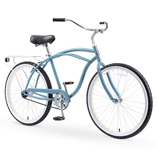 sixthreezero Around The Block Men's Beach Cruiser Bike, Single Speed ...