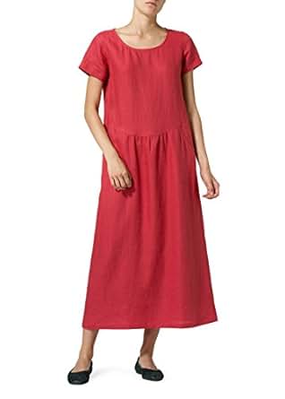 Vivid Linen Short Sleeve Dress at Amazon Women’s Clothing store