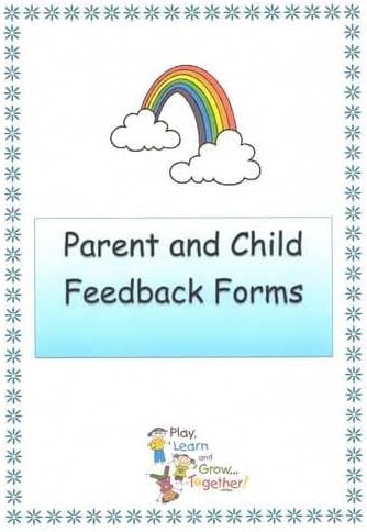 Eyfs Childminder Parent/ Child feedback forms: Amazon.co.uk: Office ...