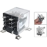 JQX-12F 2Z DC 12V 30A DPDT General Purpose Power Relay 8 Pin: Amazon.co.uk: DIY & Tools