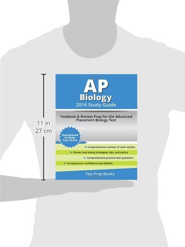 AP Biology 2016 Study Guide: Textbook and Review Prep for the Advanced ...