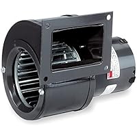DAYTON 1TDP7 PSC Blower, Black, Draft Fan, 115 Volt, 146 CFM, Outdoor ...