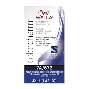 Amazon.com: Wella Color Charm Permanent Liquid Hair Color for Gray ...