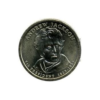 Amazon.com: 2008-P Andrew Jackson Presidential Dollar Coin (1829-1837 ...