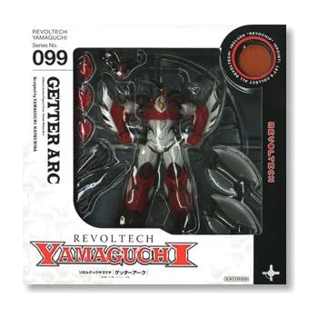 Amazon.com: Shin Getter Kaiyodo Revoltech Super Poseable Action Figure Black Getter [OVA Version ...