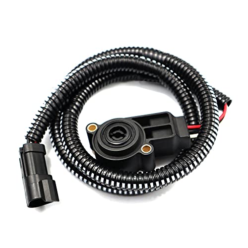 DEELY 2661466 266-1466 TPS Throttle Position Sensor with Triangle Plug ...