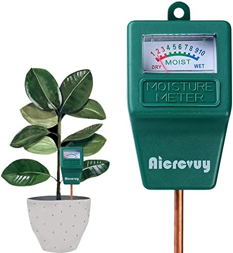 Alcrcvuy Soil Moisture Meter, Plant Moisture Meter, Plant Soil Moisture ...