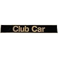 Amazon.com: Genuine Club Car Precedent Nameplate OEM 103816601 Black ...