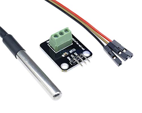 DS18B20 Temperature Sensor Module Kit With Waterproof Stainless Steel ...