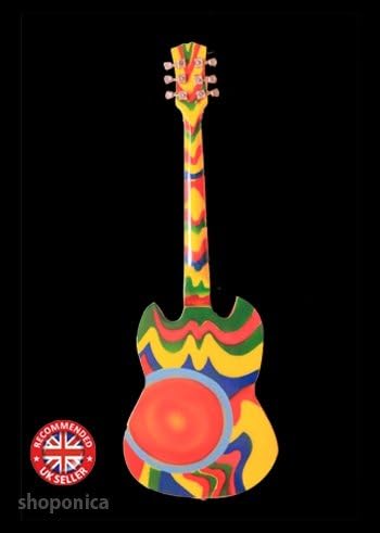 Shoponica Wooden Miniature Guitar Replica – Eric Clapton ‘The Fool ...