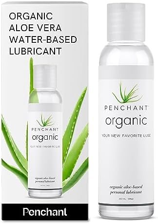 Penchant Organic Lubricant for Sensitive Skin - Aloe Based, Discreet ...