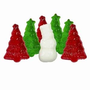 Amazon.com : Christmas Gummy Snowman & Trees Mix (1 Lb - Approx 54 Pcs ...