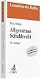 Allgemeines Schuldrecht: Amazon.de: Hans Brox, Wolf-Dietrich Walker ...