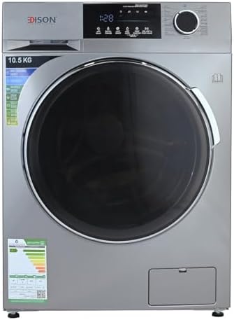 سعر Edison Edison Automatic Washing Machine Edison Front Load Silver 10 ...