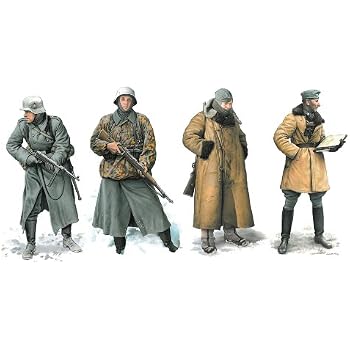 Amazon.com: Dragon Models Soviet Infantry Winter 1941 Building Kit, Set ...