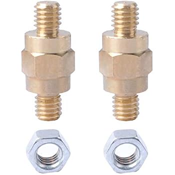 Amazon.com: 2pcs Standard Side Post Battery Terminal 3/8 16 Stud ...