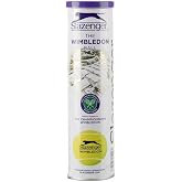Amazon.com: Slazenger Wimbledon Official Tennis Balls - 4-Ball Cans ...