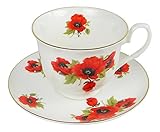 High Tea - Oversized Ceramic Tea Cup Stemware - The Green Head