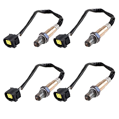 Bodeman - 4PC Upstream & Downstream O2 Oxygen Sensor for 2011-2018 200 ...