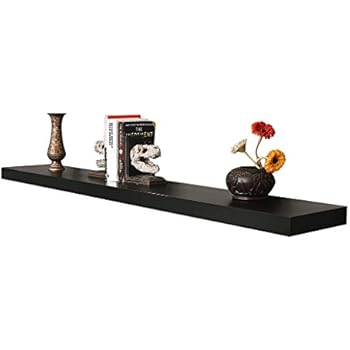 Amazon.com: Mantel Narrow Floating Wall Shelf, 60"W, BLACK: Home & Kitchen