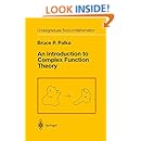 An Introduction to Complex Function Theory (Undergraduate Texts in ...