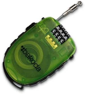 Amazon.com : BAKODA RETRACTING CABLE LOCK SNOWBOARD LOCK - O/S ...