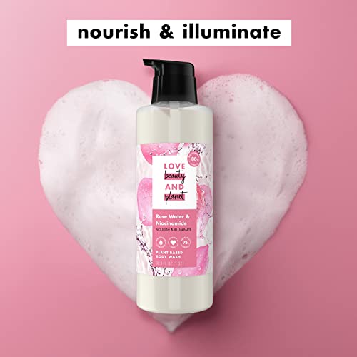 Love Beauty And Planet Plant-Based Body Wash Nourish and Illuminate ...