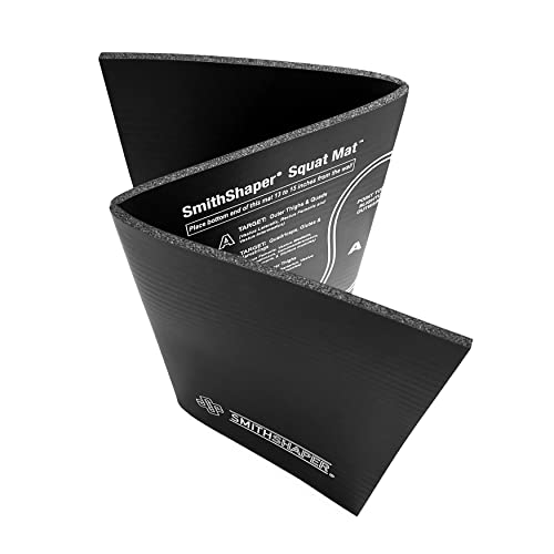 SmithShaper Squat Mat Knee Mat - 30.75" Length -Squats Leg Muscle ...