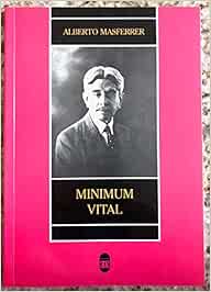 Minimum Vital: Amazon.es: Masferrer, Alberto: Libros